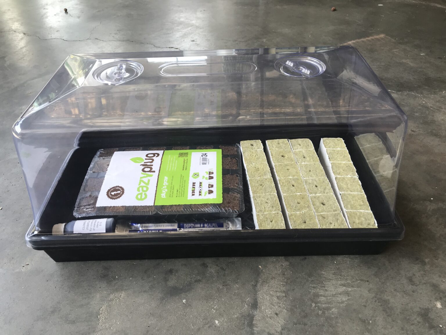 Complete Propagation Kit - Large Box - Nutriflo Hydroponic Systems